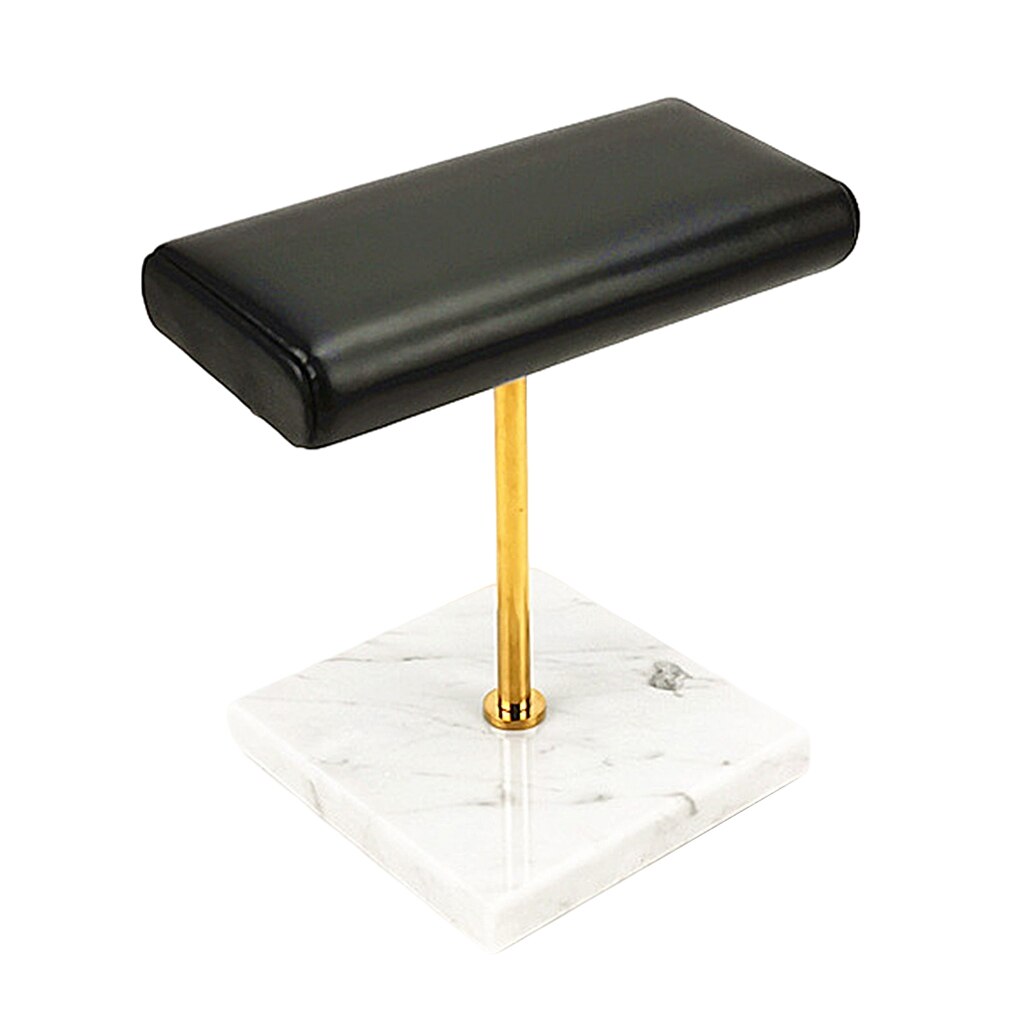 Antoine White Marble Double Watch Display Stand Holder | GR
