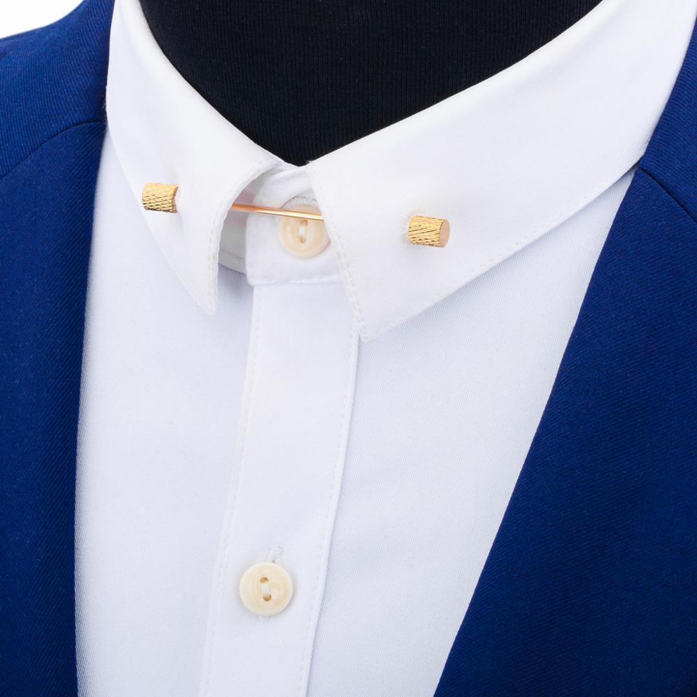 Engraved Gold-Tone Collar Bar | Gentleman Rules