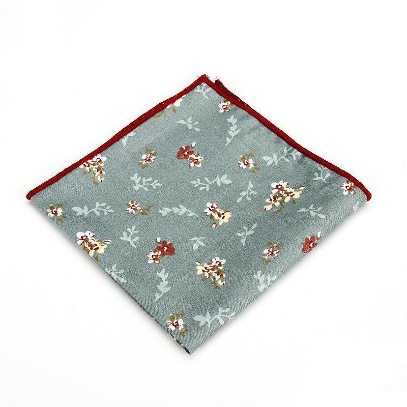 Floral Boho Cotton Handkerchief | Gentleman Rules