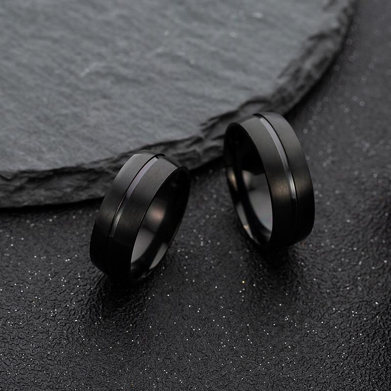 Matte Black Stainless Steel Ring | Gentleman Rules
