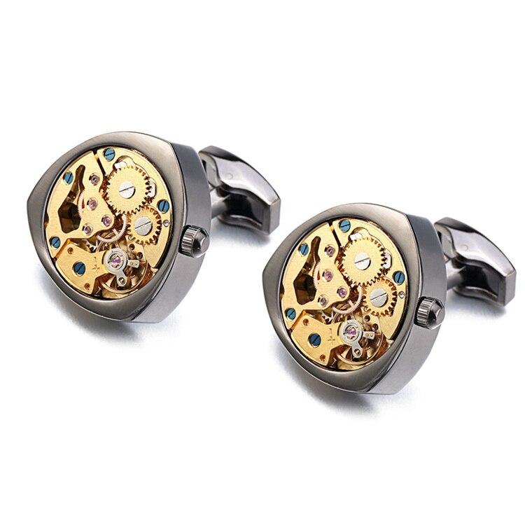 Mechanical Movement Triangle Cufflinks | Gentleman Rules
