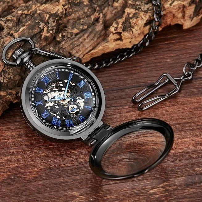 Olaf Orkina Mechanical Skeleton Pocket Noir | Gentleman Rules