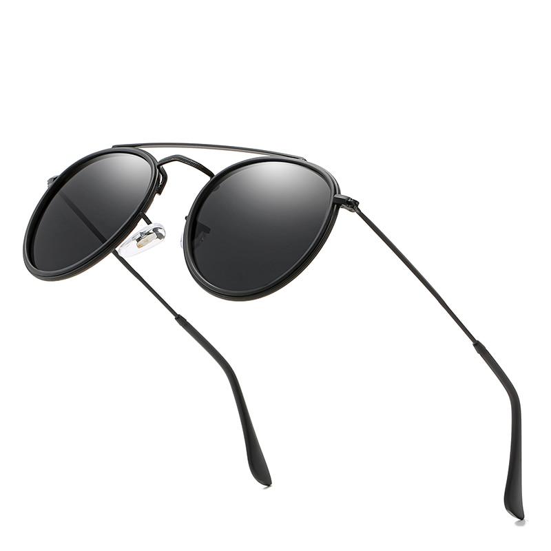 Round Polarized Aviator Sunglasses | Gentleman Rules
