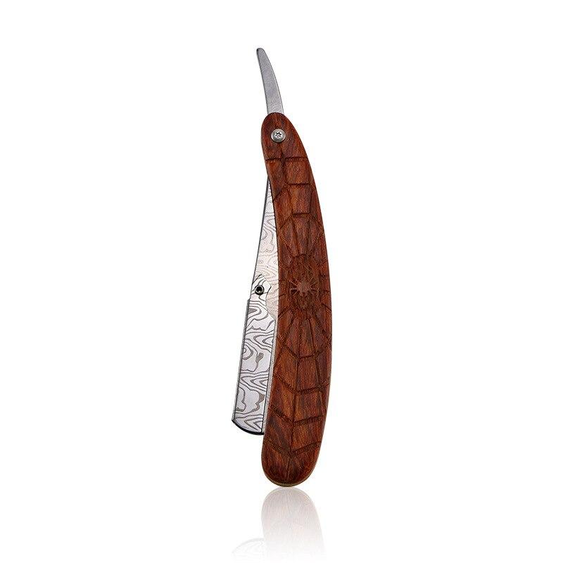Shavette Shaving Razor With Handmade Wooden Handle | Gentleman Rules
