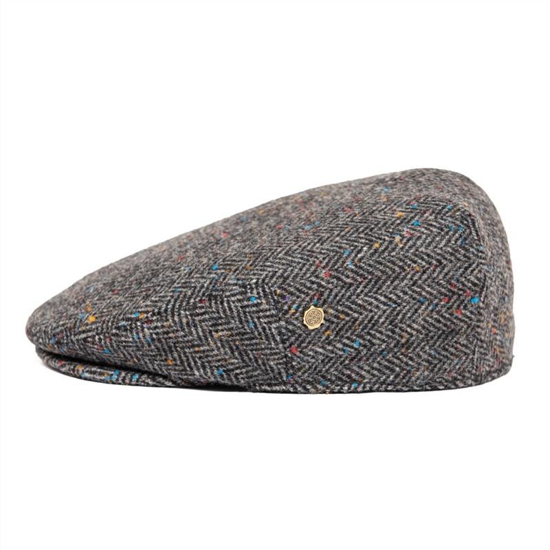Woollen Herringbone Flat Cap | Gentleman Rules